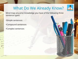 Sentence Types Challenge and presentationppt | PPT
