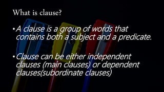 Sentence types simple,compound,complex powerpoint | PPTX