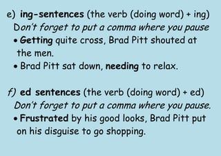 Sentence variety | DOCX