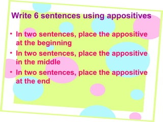 Sentence Variety | PPT | Programming Languages | Computing