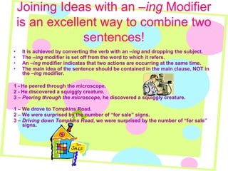 Sentence Variety | PPT | Programming Languages | Computing