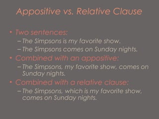 Sentence variety wr | PPT