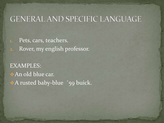 Sentence vitality | PPTX