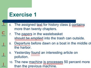 Sentence with One Clause | PPTX