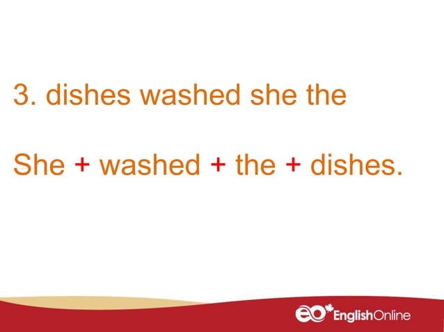 Sentence word order | PPTX | Programming Languages | Computing