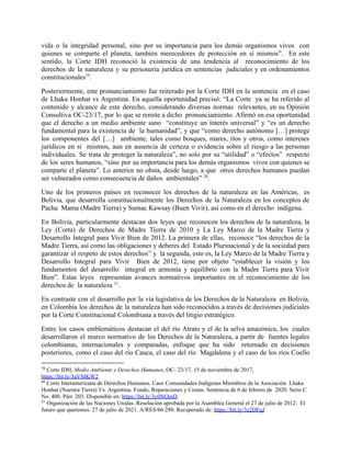 Tribunal Internacional por los Derechos de la Naturaleza: Caso ...
