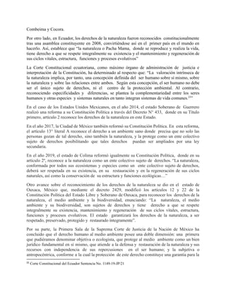 Tribunal Internacional por los Derechos de la Naturaleza: Caso ...