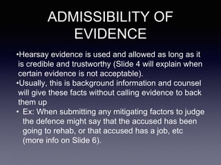 The Sentencing Hearing | PPTX