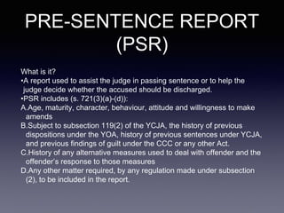 The Sentencing Hearing | PPTX