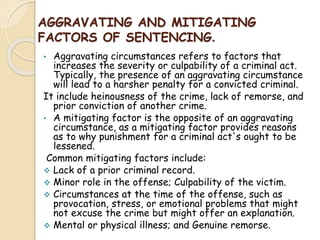 Sentencing policy in india | PPTX