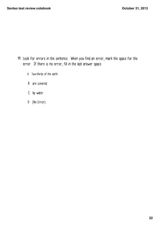 Senteo test review | PDF