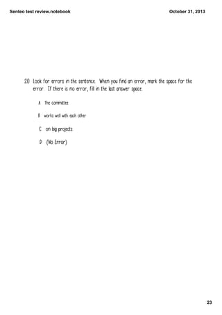 Senteo test review | PDF