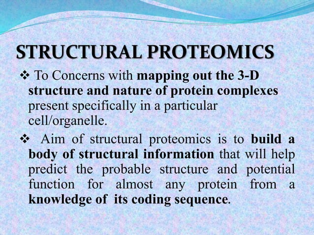 Proteomics and protein-protein interaction | PPTX