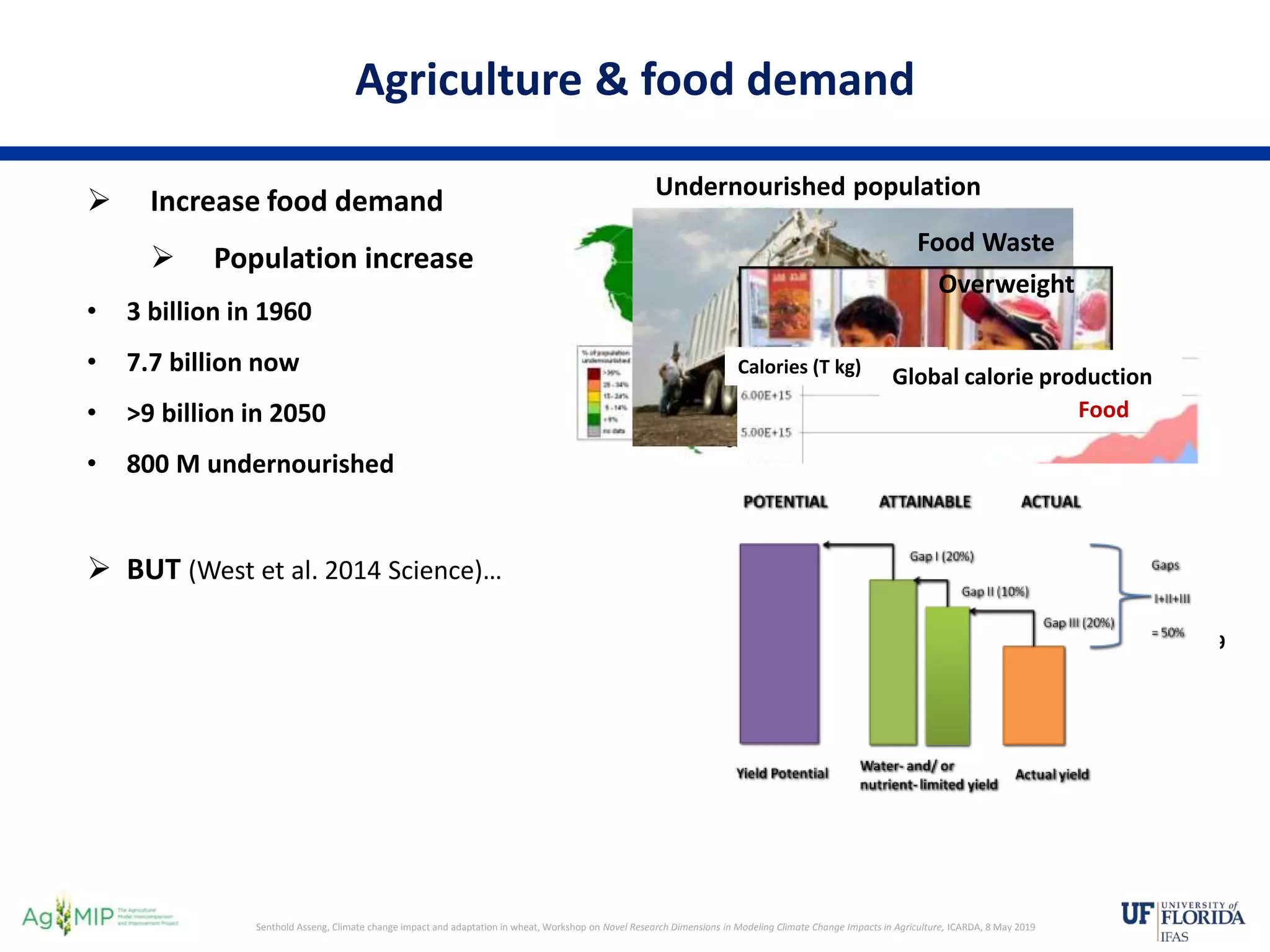 Climate change impact and adaptation in wheat | PPTX