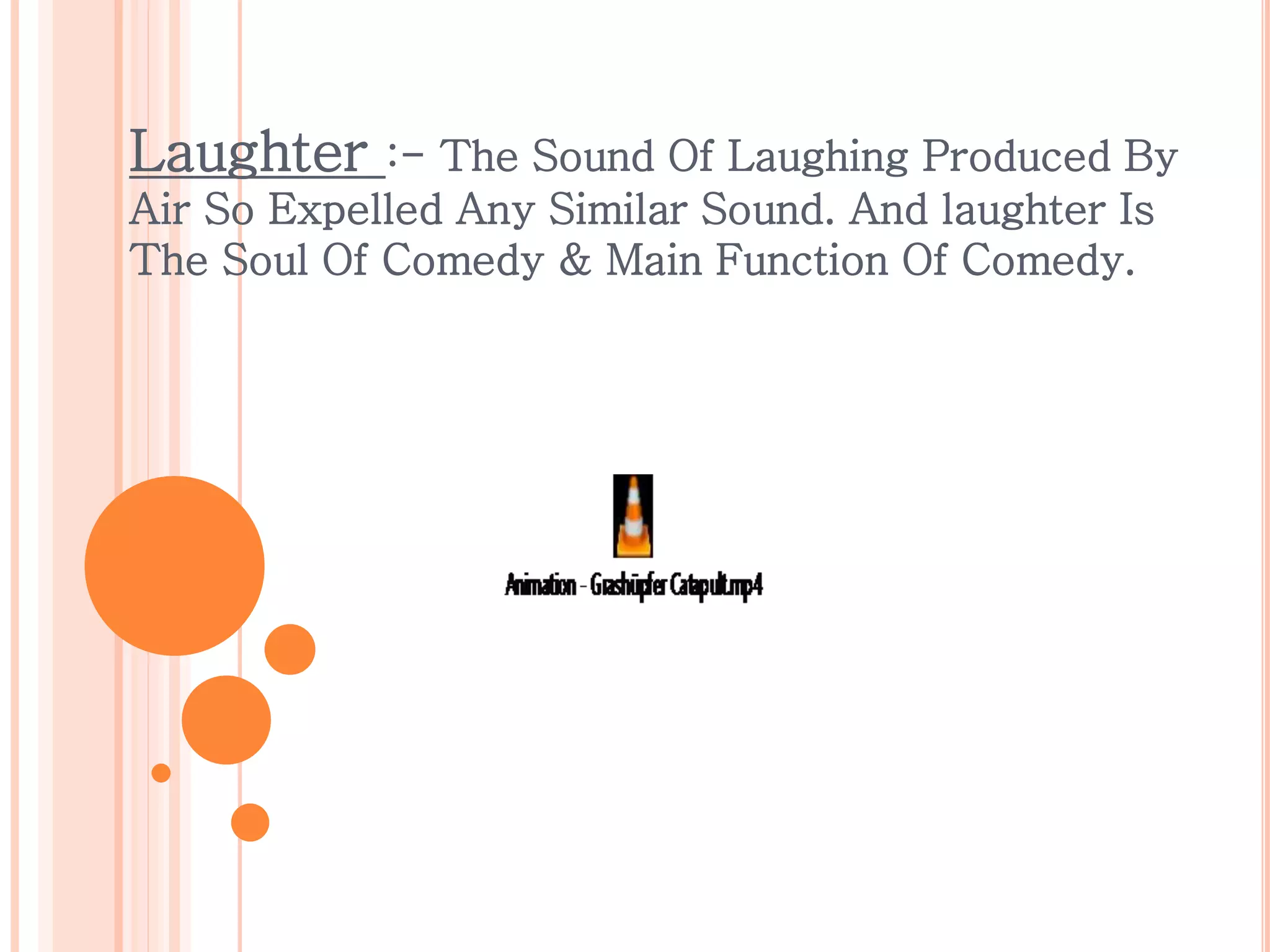 SENTIMENTAL AND ANTI - SENTIMENTAL COMEDY | PPTX