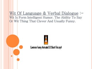 SENTIMENTAL AND ANTI - SENTIMENTAL COMEDY | PPTX