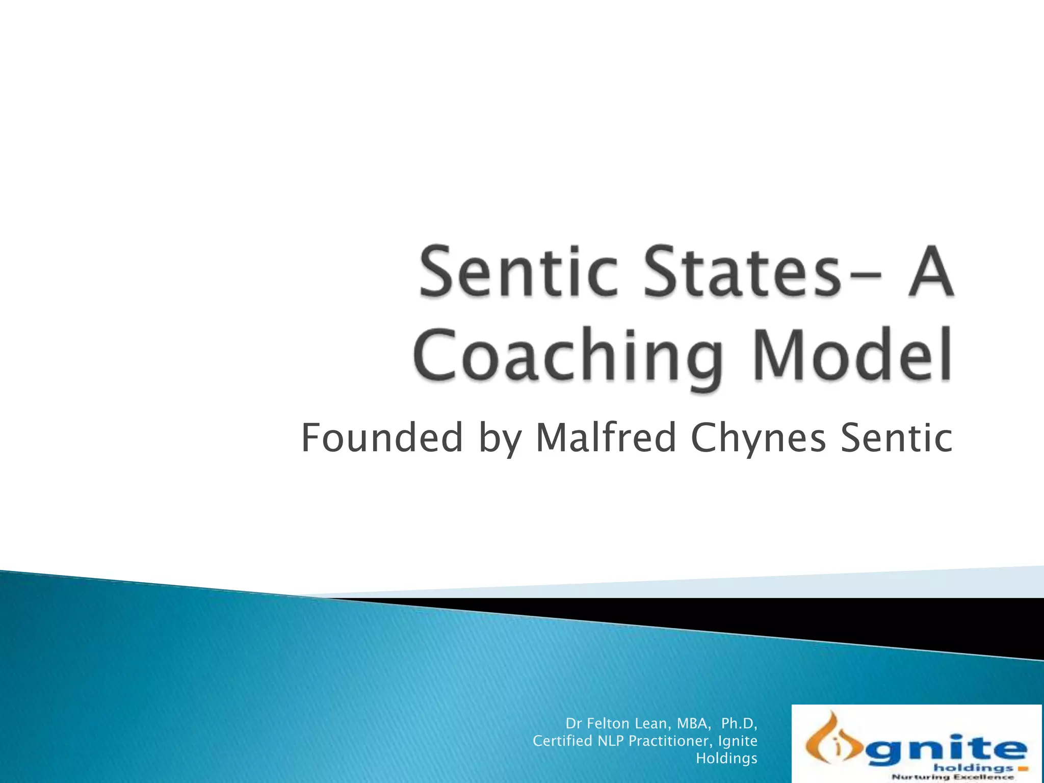 Sentic states - A model for Coaching | PPTX