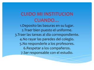 Sentido de pertenencia | PPTX