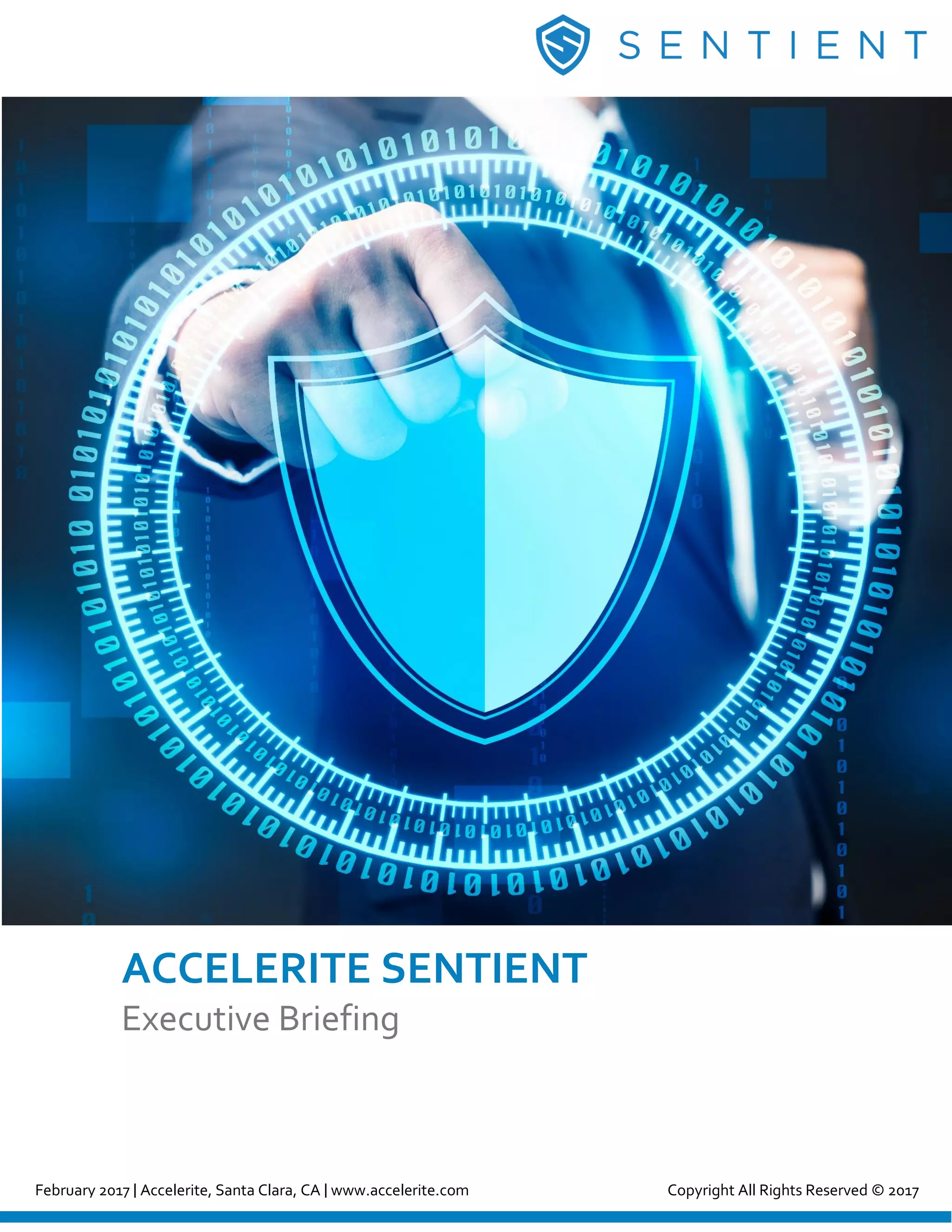 Accelerite Sentient Executive Briefing | PDF
