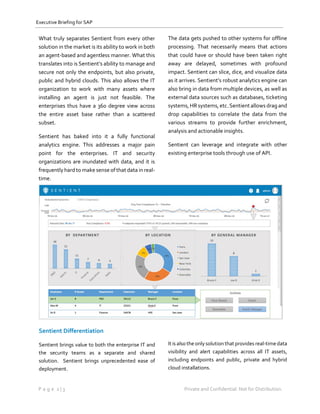 Accelerite Sentient Executive Briefing | PDF