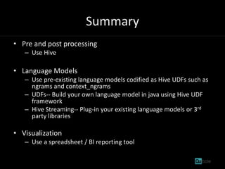 Basic Sentiment Analysis using Hive | PPTX