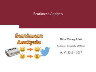 SentiCheNews - Sentiment Analysis on Newspapers and Tweets | PPT