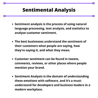 Sentimental analysis | PDF