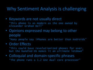 Sentiment Analysis | PPTX