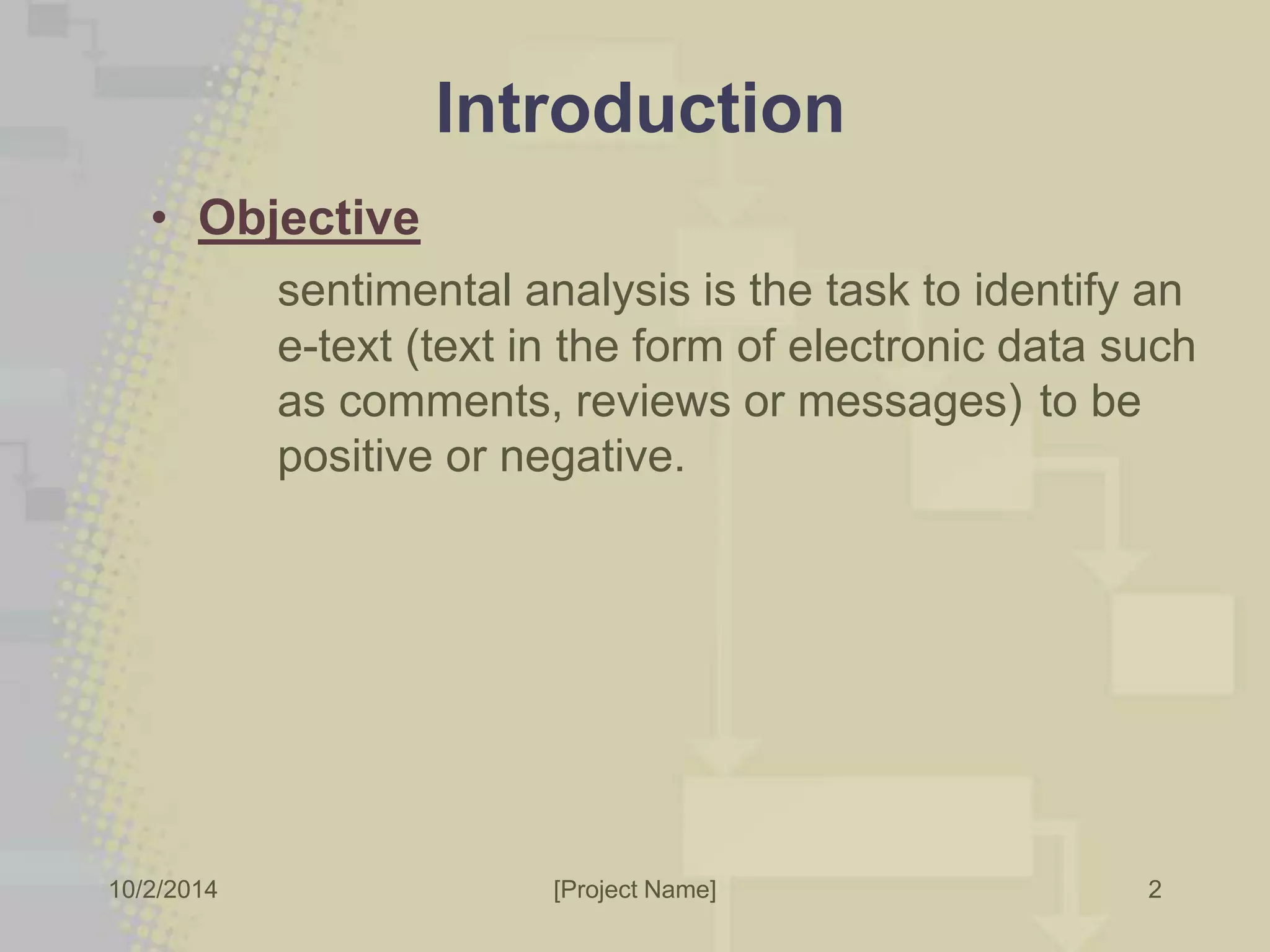 Sentiment Analysis Using Naive Bayes Classifier Ppt 