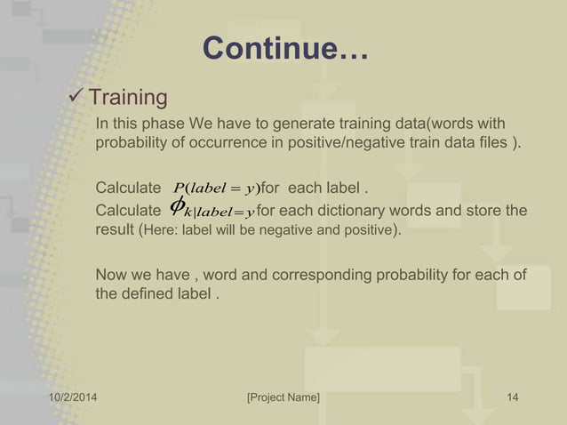 Sentiment Analysis Using Naive Bayes Classifier Pptx Computing Technology And Computing