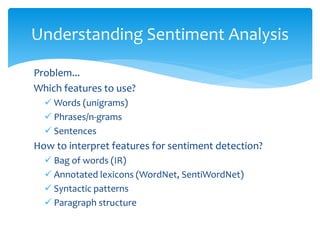 Sentiment analysis | PPT