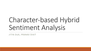 Sentiment analysis | PPT