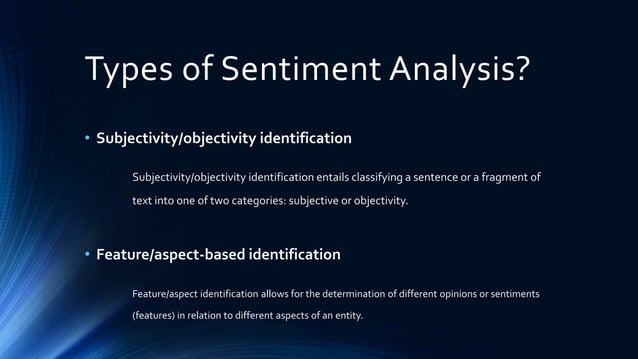 Sentiment analysis | PPT | Free Download