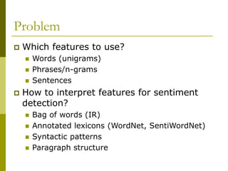 Sentiment+Analysis.ppt | Artificial Intelligence | Technology & Computing