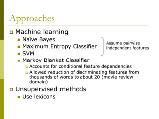 Sentiment+Analysis.ppt | Artificial Intelligence | Technology & Computing