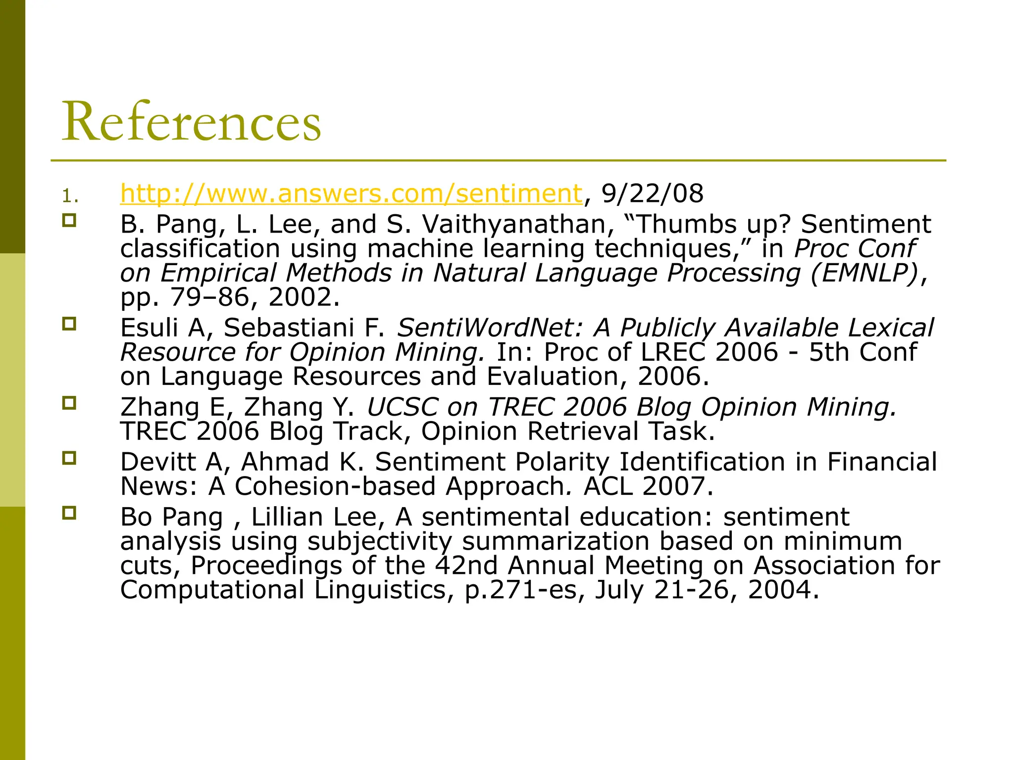 An Overview Of Concepts Of Sentiment Analysis Ppt