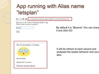 Sentiment Analysis App with DevOps Services | PPTX | Cloud Computing | Internet