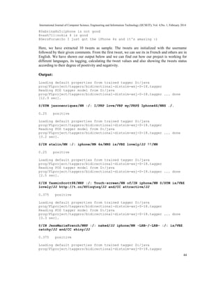 Sentiment Analysis using Fuzzy logic | PDF