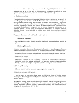 Sentiment Analysis using Fuzzy logic | PDF