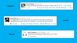 Sentiment Analysis in Twitter | PPTX