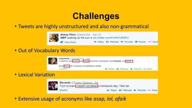 Sentiment Analysis in Twitter | PPT