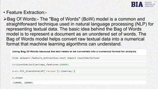 Analyzing Movie Reviews : Machine learning project | PPTX