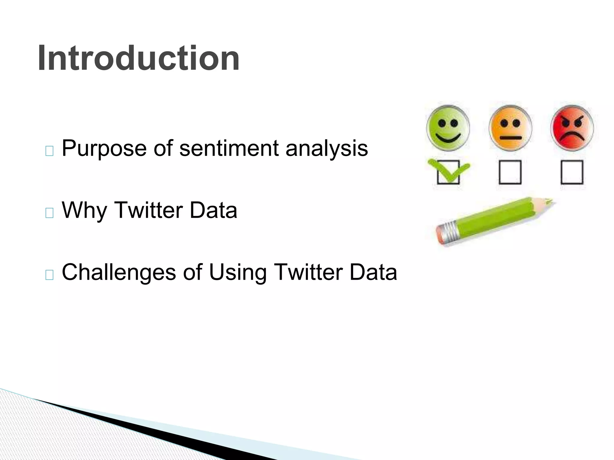 Sentiment analysis of twitter data | PPTX