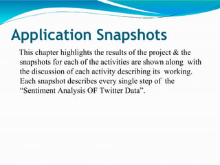 Sentiment analysis of Twitter data using python | PPTX