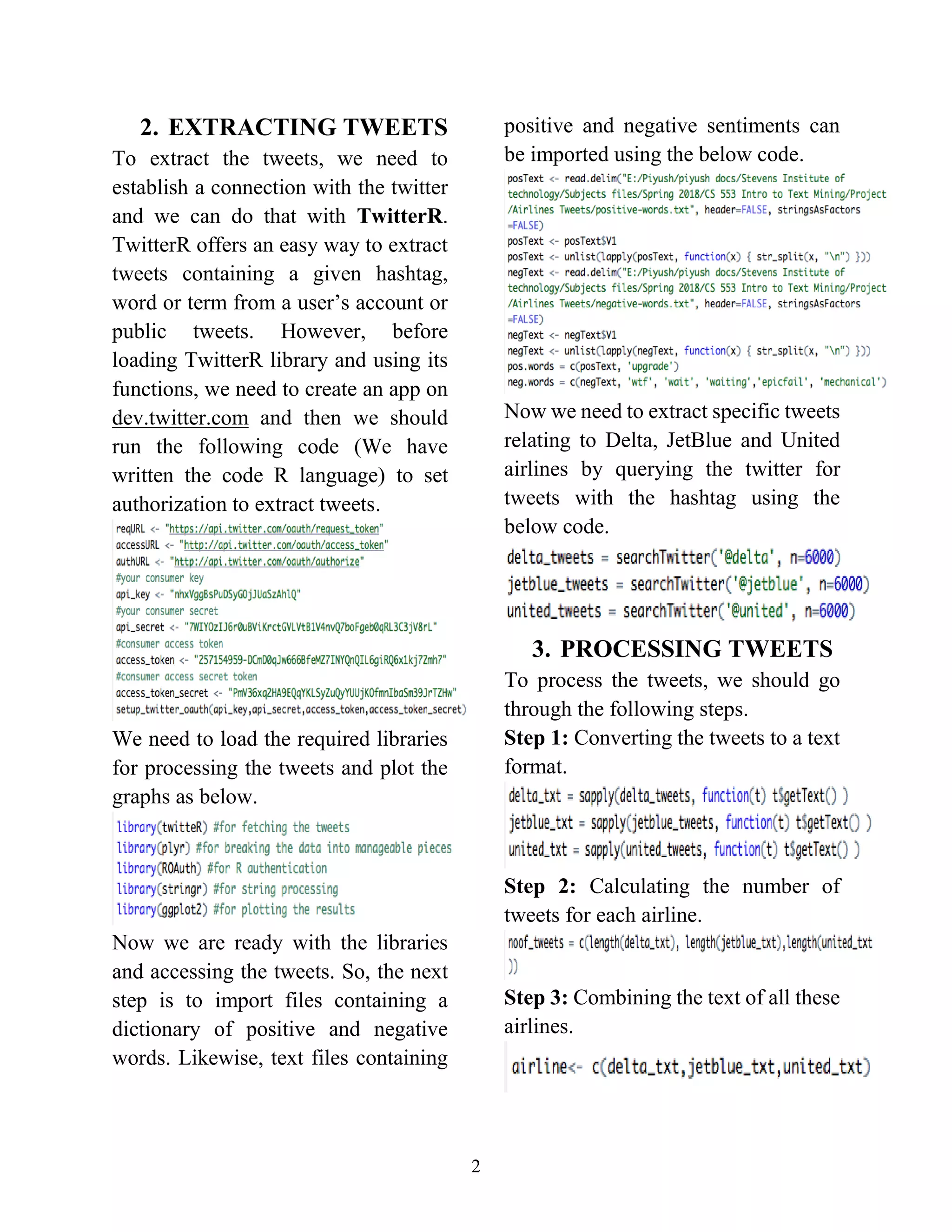 Sentiment analysis on airlines | PDF