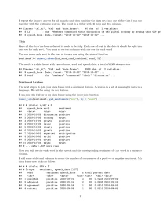 Sentiment Analysis - Reserve Bank Monetary Policy Meetings | PDF