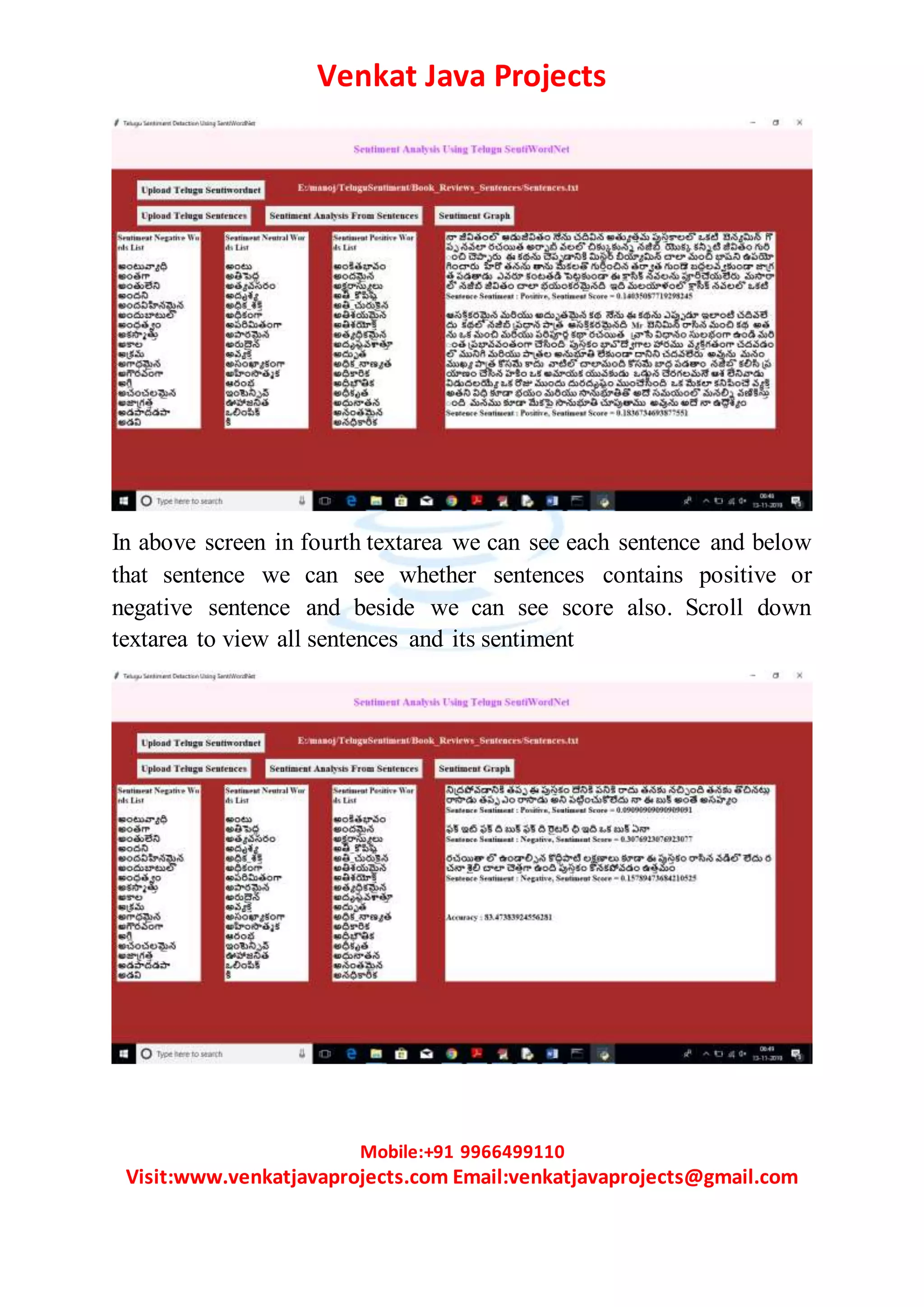 Sentiment Analysis Using Telugu Senti Wordnet Docx