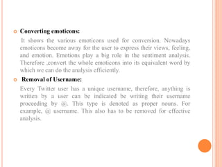 Sentiment Analysis using Twitter Data | PPTX | Internet | Computing