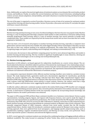 Sentiment analysis with machine learning and deep learning A survey of ...