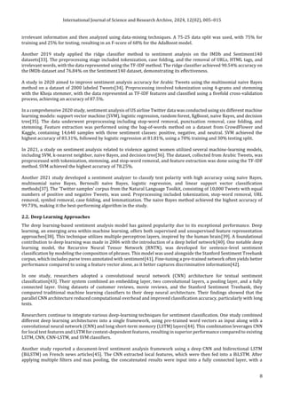 Sentiment analysis with machine learning and deep learning A survey of ...